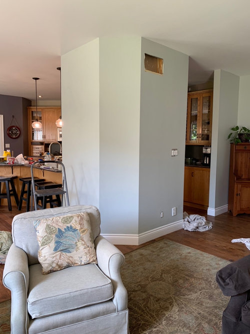 What to do with this 3 sided wall?