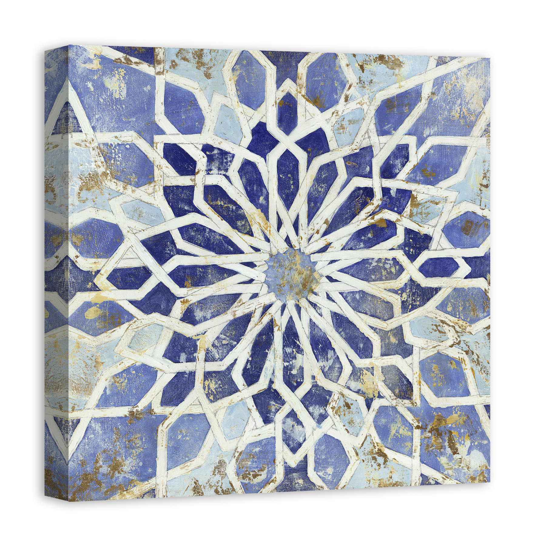 Moroccan Mosaic Wall Art, 24x24 - Contemporary - Prints And Posters ...