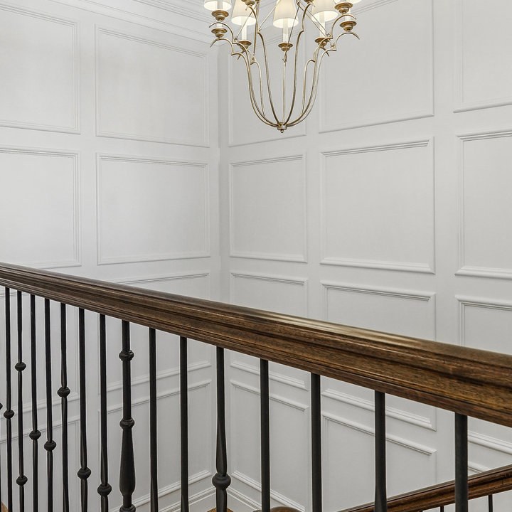 75 Wall Paneling Staircase Ideas You'll Love - April, 2025 | Houzz