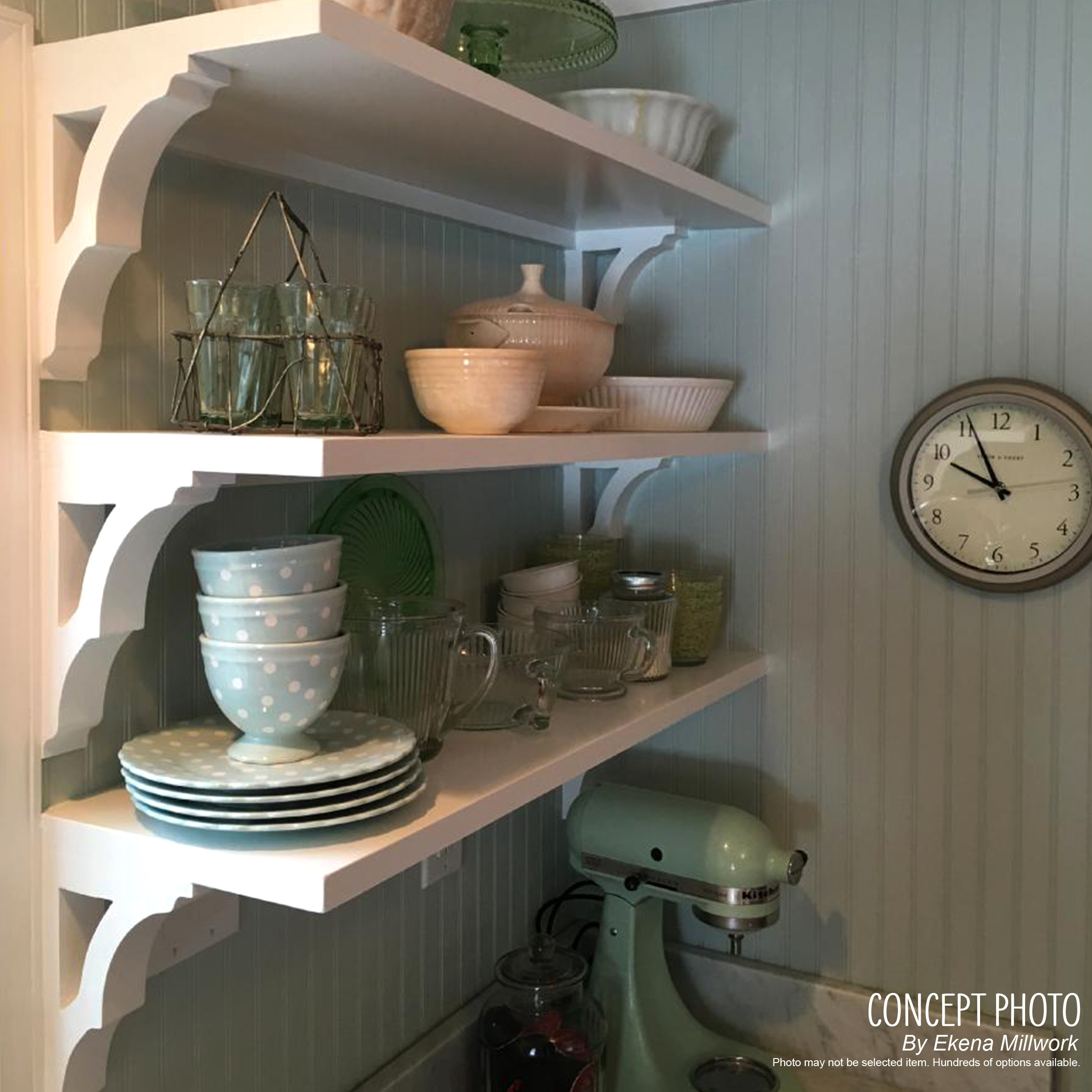 Thompson Wood Bracket, 2 1/2"W x 6"D x 8"H - Traditional - Corbels - by ...