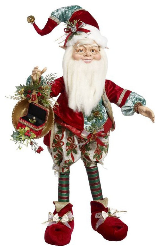 Mark Roberts 2020 Collection 5 Golden Rings North Pole Elf, Large ...