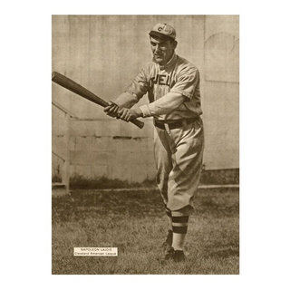 "Napoleon Lajoie, Cleveland American League, 1880" Paper Art, 14"x18 ...