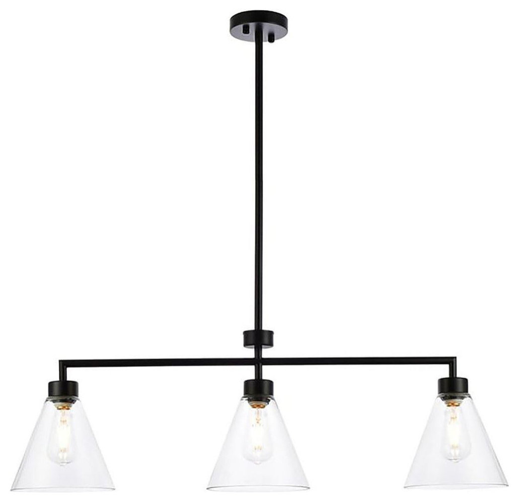 Mera 3-Light Black Pendant - Major Kitchen Appliance Parts And ...