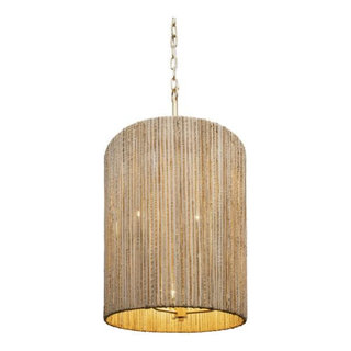 Jacob's Ladder 6 Light Foyer In Coastal Style, 24.5"Hx16"W - Tropical ...