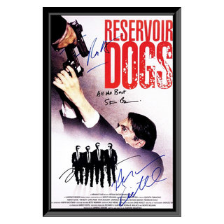 Reservoir Dogs cast signed movie poster, 27x40 inches - Contemporary ...
