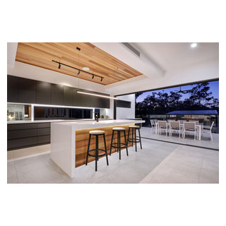 Glasswing - Contemporary - Kitchen - Sunshine Coast - by Murphy Homes ...