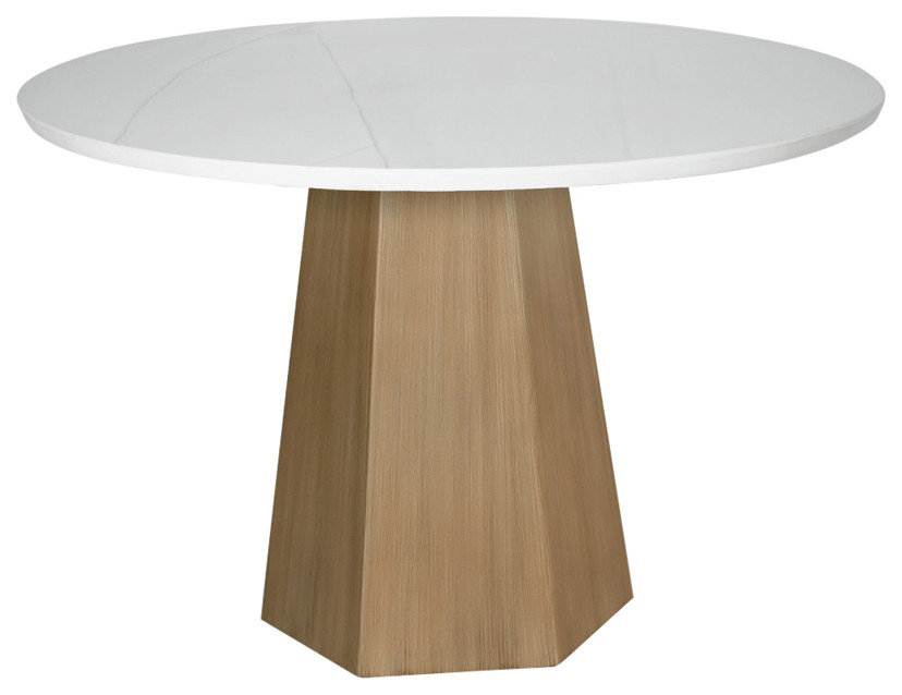 Nicoya 32" Round Bistro Table - Transitional - Outdoor Pub And Bistro ...