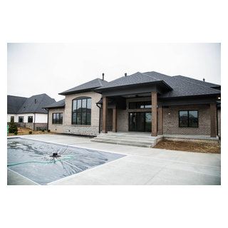 Executive Ranch Designed for Entertaining - Contemporary - Exterior ...