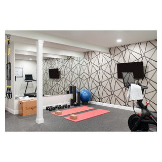 Park |The In Home Fitness Center - Modern - Home Gym - Boston - by ...