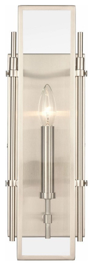 1 Light Wall Sconce, Transitional Style, 17"Hx6"W - Transitional ...