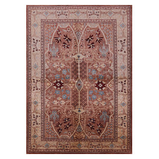 Ahgly Company Indoor Rectangle Mid-Century Modern Area Rugs, 5' x 7', 8 ...