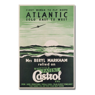 'Castrol Oil, 1938' Canvas Art, 30" x 47" - Traditional - Prints And ...