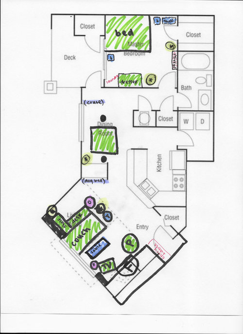 apartment layout problems! please help