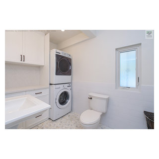Laundry Room / Bathroom with New Casement Window - Renewal by Andersen ...