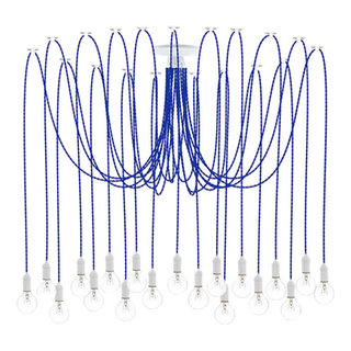 Blue Hanging Pendant Lights - Contemporary - Pendant Lighting - by ...
