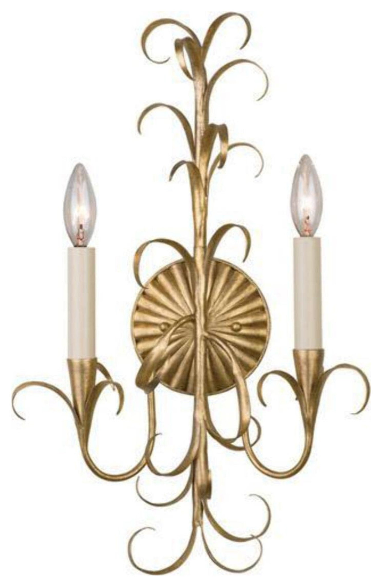 Kalco Ainsley 2 Light Wall Bracket - Traditional - Wall Sconces - by ...