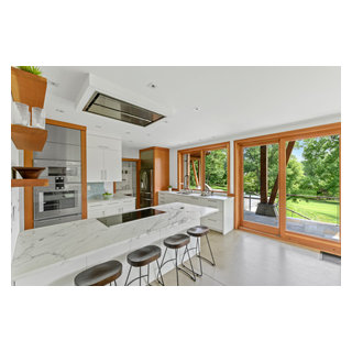 Effortless Modern Living in Newtown Square - Contemporary - Kitchen ...