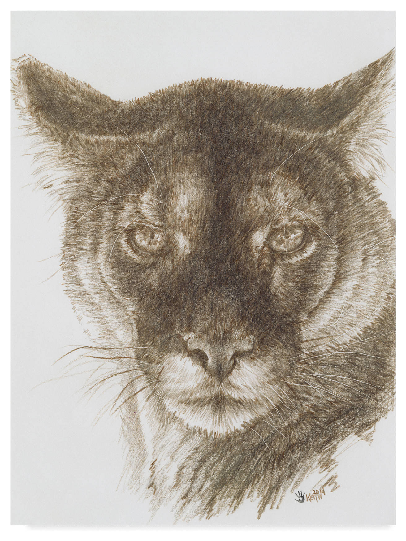 "Malcontent" by Barbara Keith, Canvas Art, 32"x24" - Contemporary ...