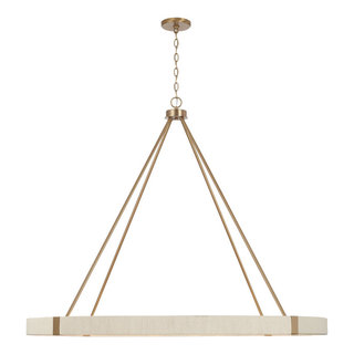 Capital Lighting Delaney 12-Light Chandelier, Matte Brass - Beach Style ...