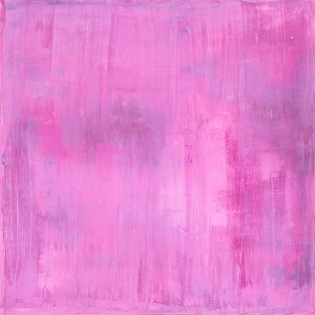 "Pink Obsession" Painting Print on Wrapped Canvas, 48"x48 ...