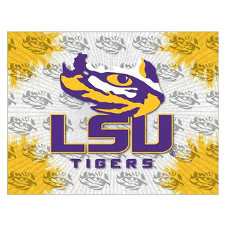 Louisiana State Logo Canvas, 20"x15" - Contemporary - Prints And ...
