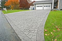 "blue" driveway pavers?