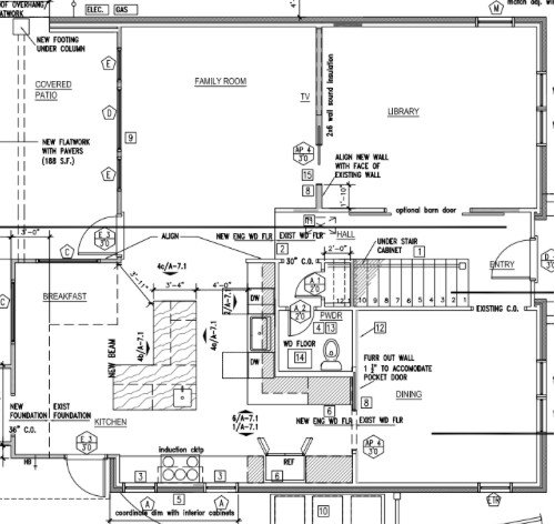 Refrigeration / appliance layout help needed