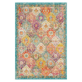 Traditional Penelope Area Rug, 5'3"x7'7" - Contemporary - Area Rugs ...