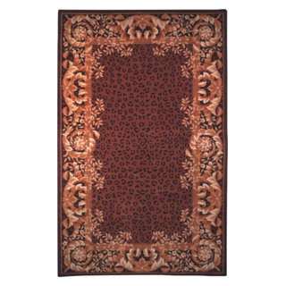 Safavieh Naples NA703A Black/Red Rug, 2'6"x4'6" - Victorian - Area Rugs ...