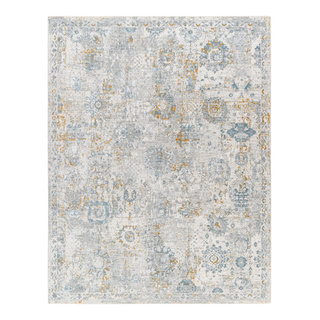Surya Dresden DRE-2323 Machine Woven Area Rug, 6'7" x 6'7 ...