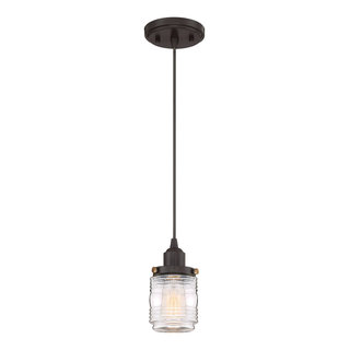 Nautical Mini-Pendant Light Bronze Belmont by Quoizel Lighting ...