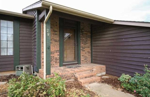 Red brick ranch color choice for trim and siding - Please help!