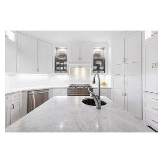 Marietta "Modern Farmhouse" Kitchen - Modern - Kitchen - Atlanta - by ...