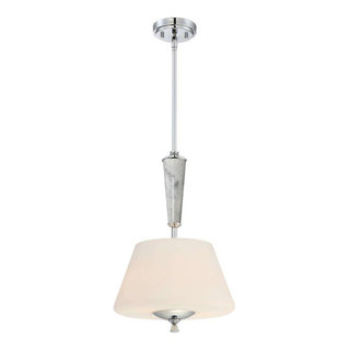 Lusso 2-Light Inverted Pendant, Chrome - Transitional - Pendant ...
