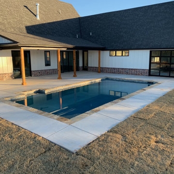 Flagstone Pool Coping - Photos & Ideas | Houzz