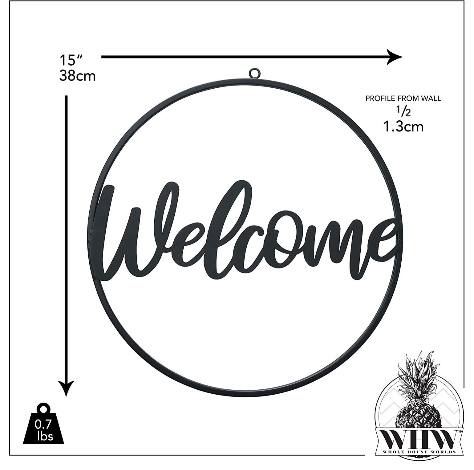 Word Art Sign Wall Decor - Contemporary - Novelty Signs - by Whole ...
