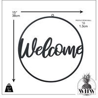 Word Art Sign Wall Decor - Contemporary - Novelty Signs - by Whole ...