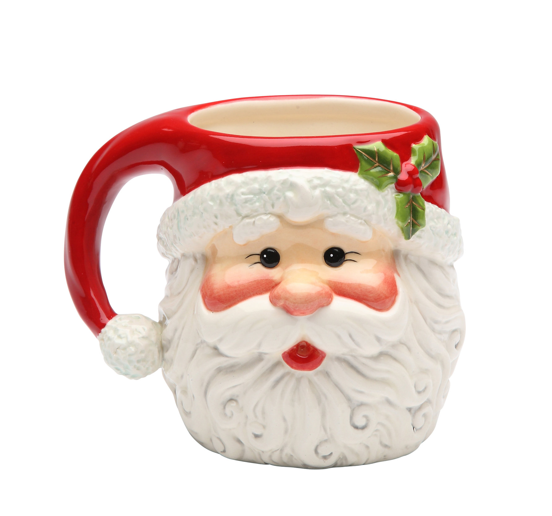 Santa Mugs, Set of 4 - Contemporary - Mugs - by Cosmos Gifts Corp. | Houzz