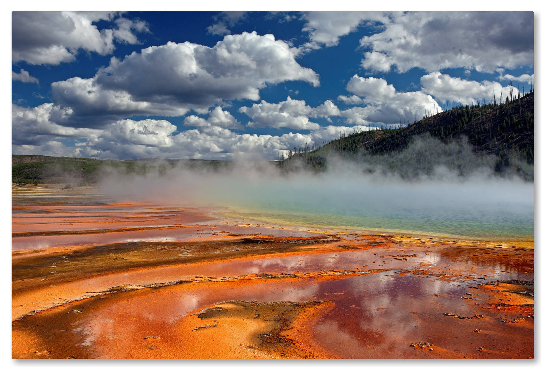 Mike Jones Photo 'Prismatic Springs' Canvas Art, 16"x24" - Contemporary ...