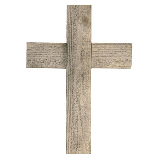 Vintage Farmhouse Cross, Barnwood D cor, 14"x20"x3/4" - Rustic - Wall ...