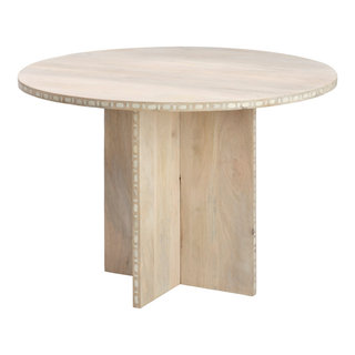 Damyan Round Bistro Dining Table - Transitional - Dining Tables - by ...