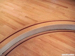 Preventing a fall on a (1 step) down from entry into living room