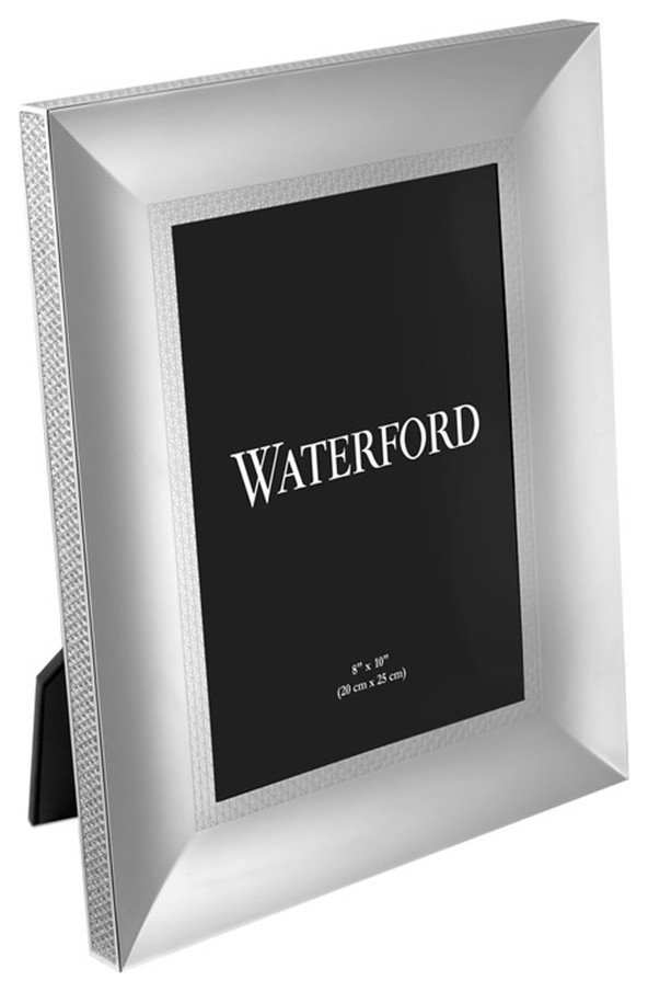 Waterford Lismore Diamond Silver 8x10 Picture Frame - Contemporary ...