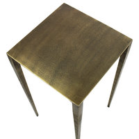 Sheridan Noah Side Table -Gold - Contemporary - Side Tables And End Tables - by Moti | Houzz