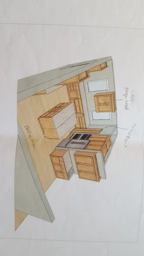 kitchen layout and pantry help!
