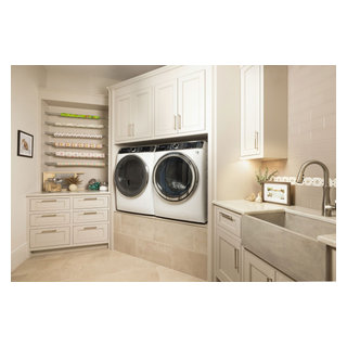 Luxe Lake Lodge - Beach Style - Laundry Room - Other - by LH Design ...