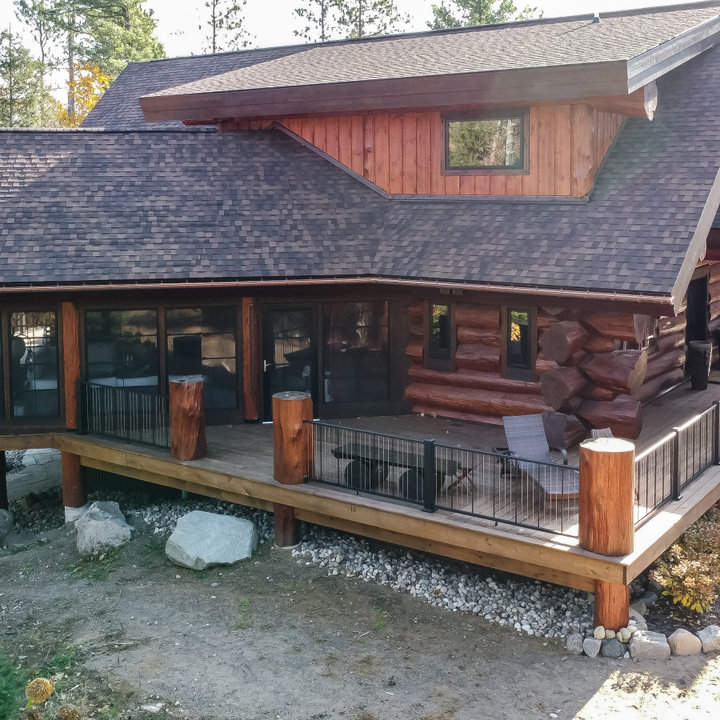 75 Rustic Board and Batten Exterior Home Ideas You'll Love - March ...