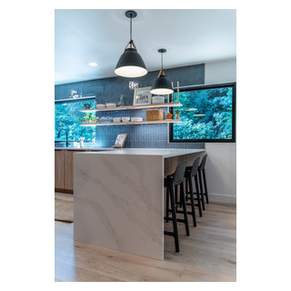 An Entertainer's Dream Kitchen in the Pacific Northwest - Transitional ...