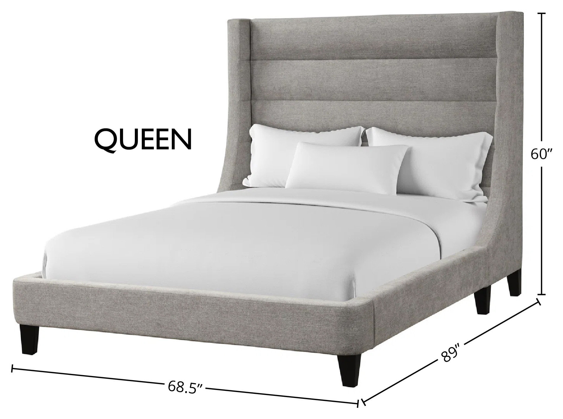 Parker Living Sleep Jacob Luxe Bed, Queen - Transitional - Panel Beds ...