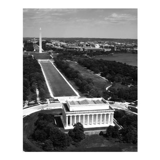 "National Mall, Lincoln Memorial, Washington Monument" Paper Art, 30 ...